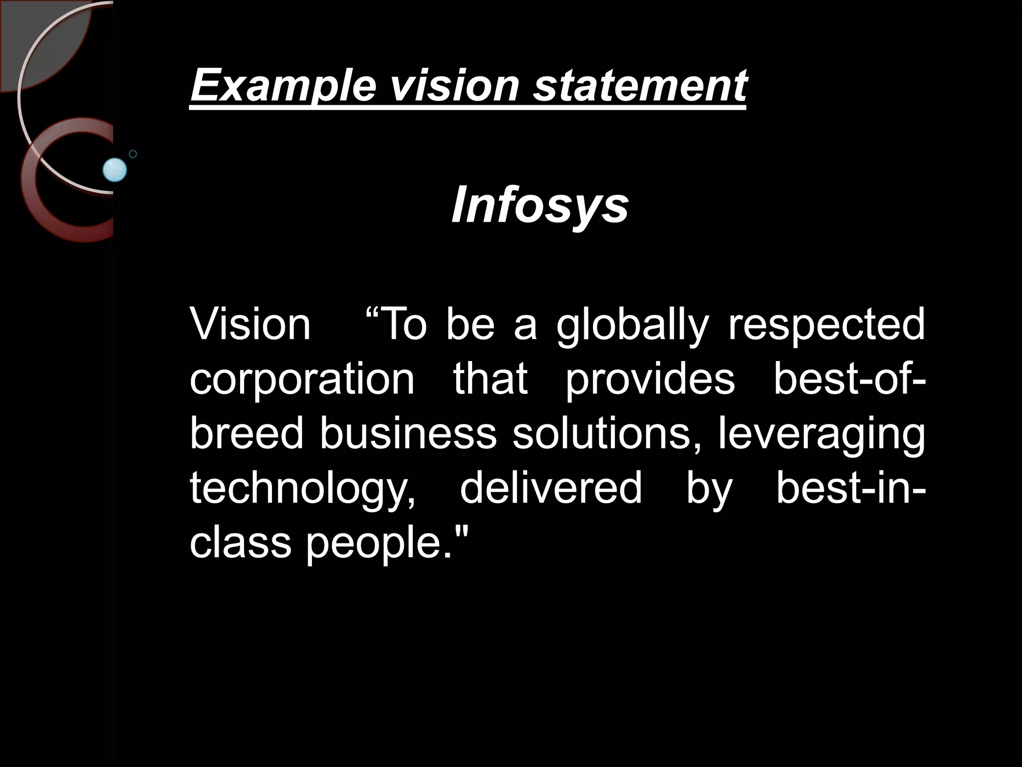 vision, mission, goals and objectives | PPTX