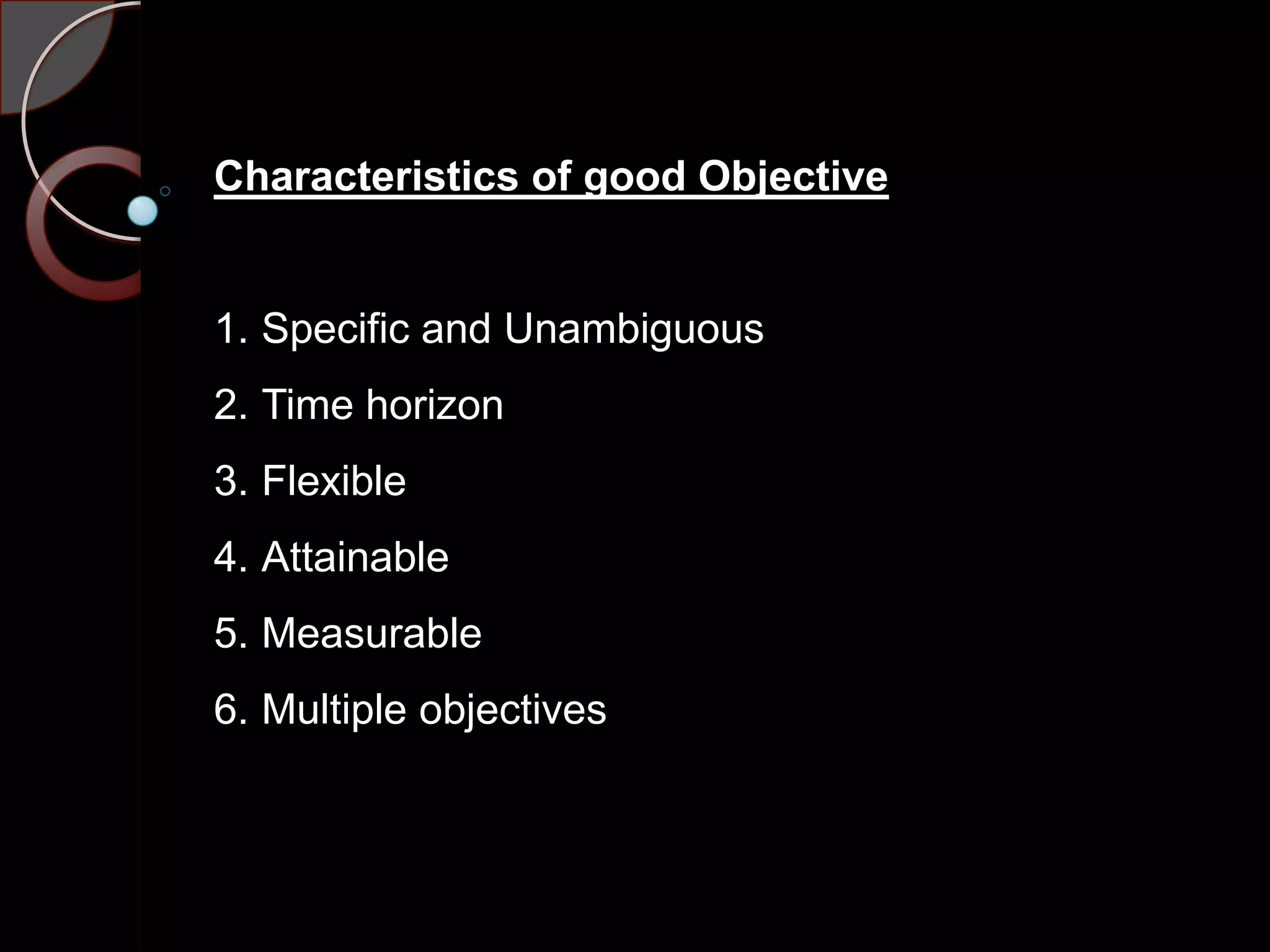 vision, mission, goals and objectives | PPTX