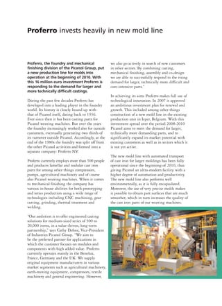 Picanol News April 2010 | PDF