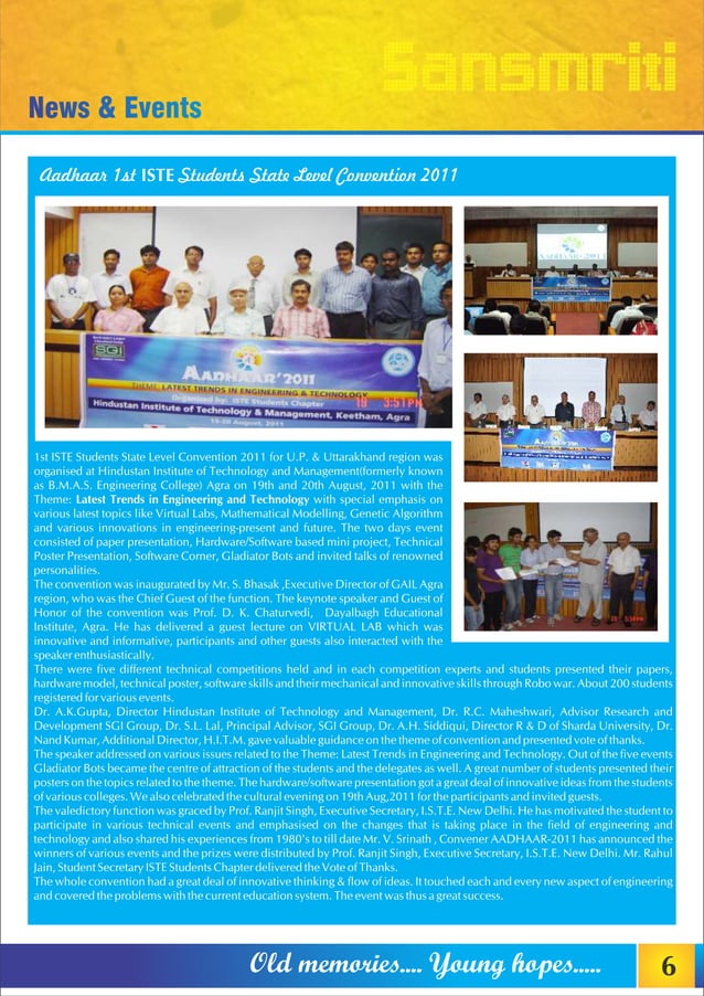 Sansmriti AMJ-JAS Qtr 2011 | PDF