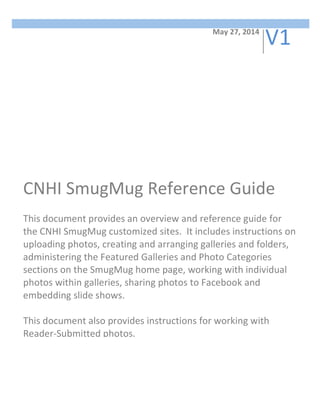 New smug mug reference guide | PDF