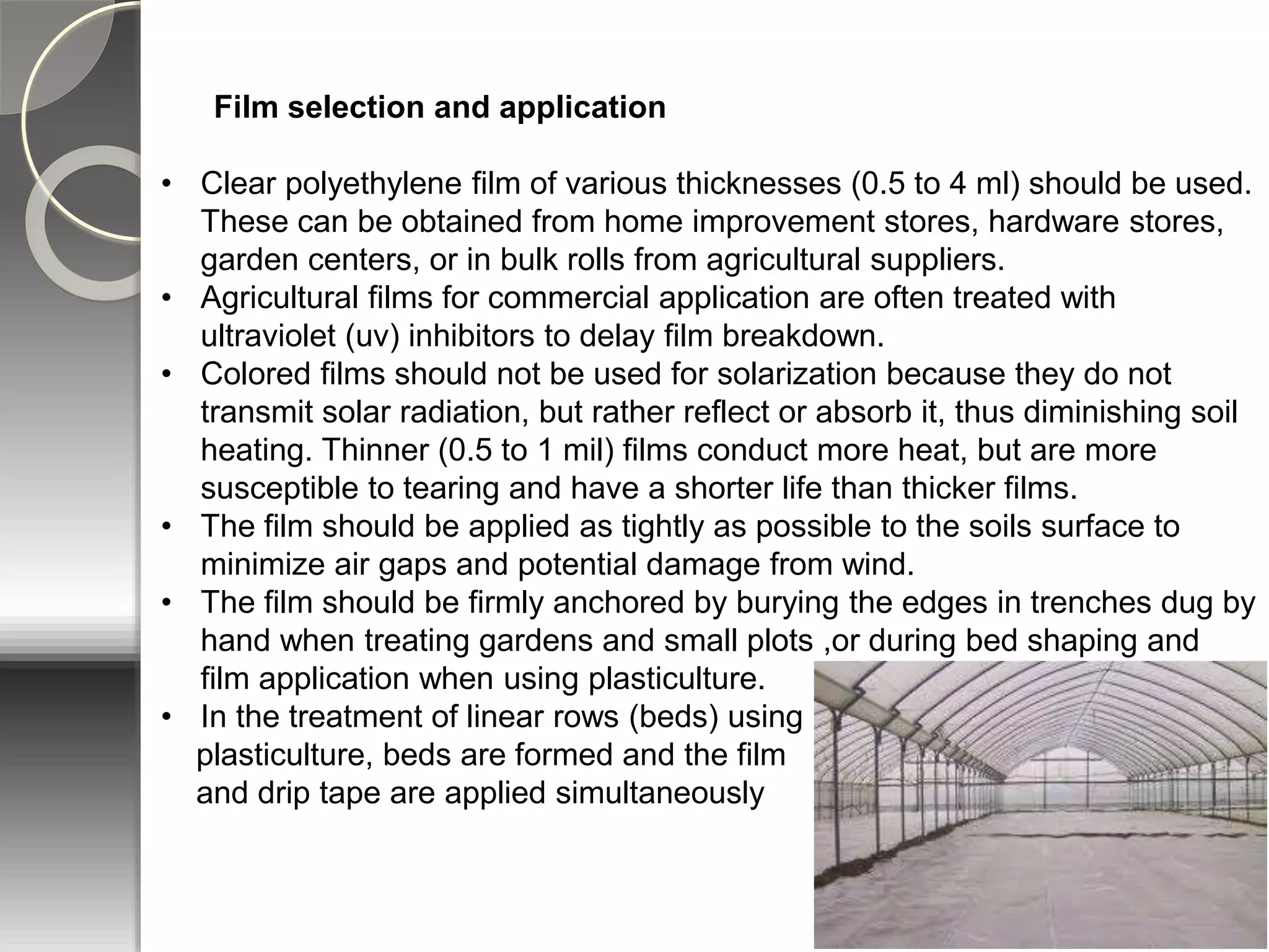 Soil sterilization,soil solarization | PPTX