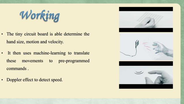 Google Project Soli | PPTX | Technology & Computing