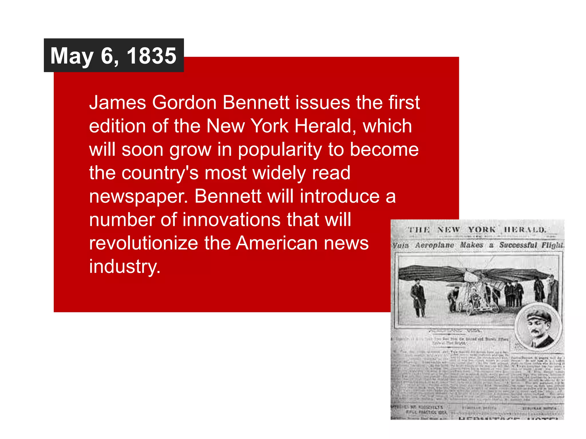 History of American Newspaper | PPTX