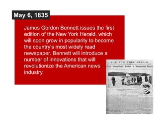 History of American Newspaper | PPTX