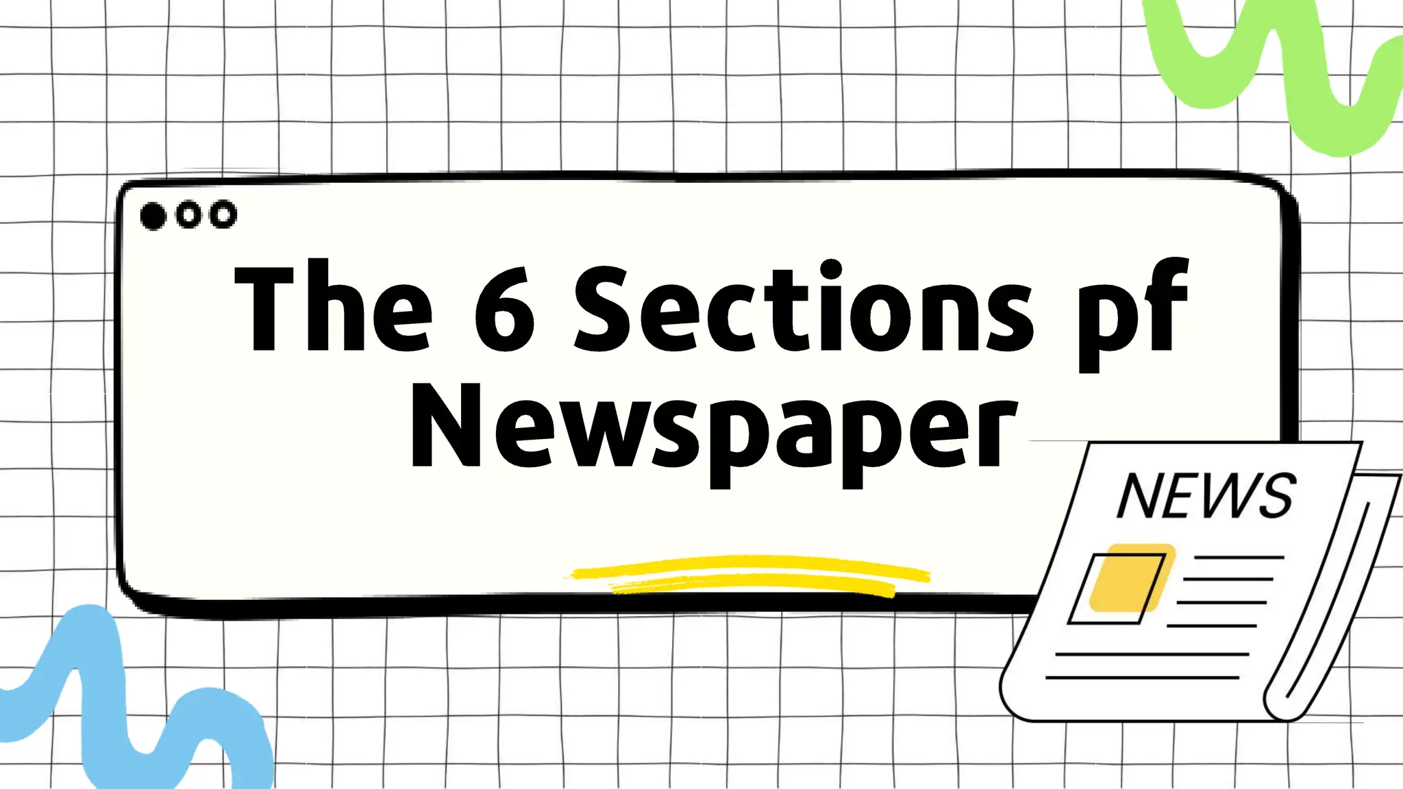 Parts of a Newspaper - GRADE 7MODULE 2023-2024 | PPTX