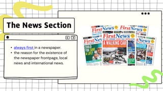 Parts of a Newspaper - GRADE 7MODULE 2023-2024 | PPTX