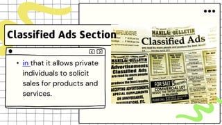 Parts of a Newspaper - GRADE 7MODULE 2023-2024 | PPTX