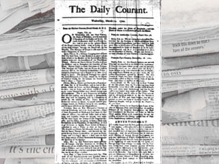 Evolution of Newspaper | PPTX