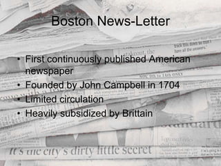 Evolution of Newspaper | PPTX