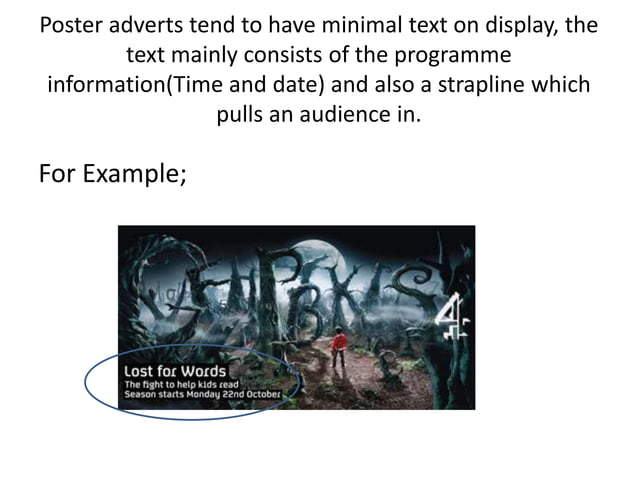 Poster Ad - Codes & Conventions | PPTX