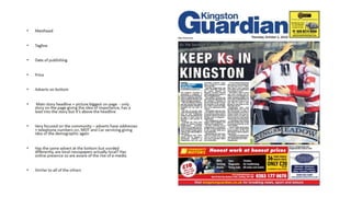 Newspaper analysis | PPT