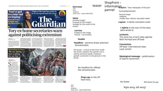 newspaper analysis - Copy.pptx 213231417 | PPT