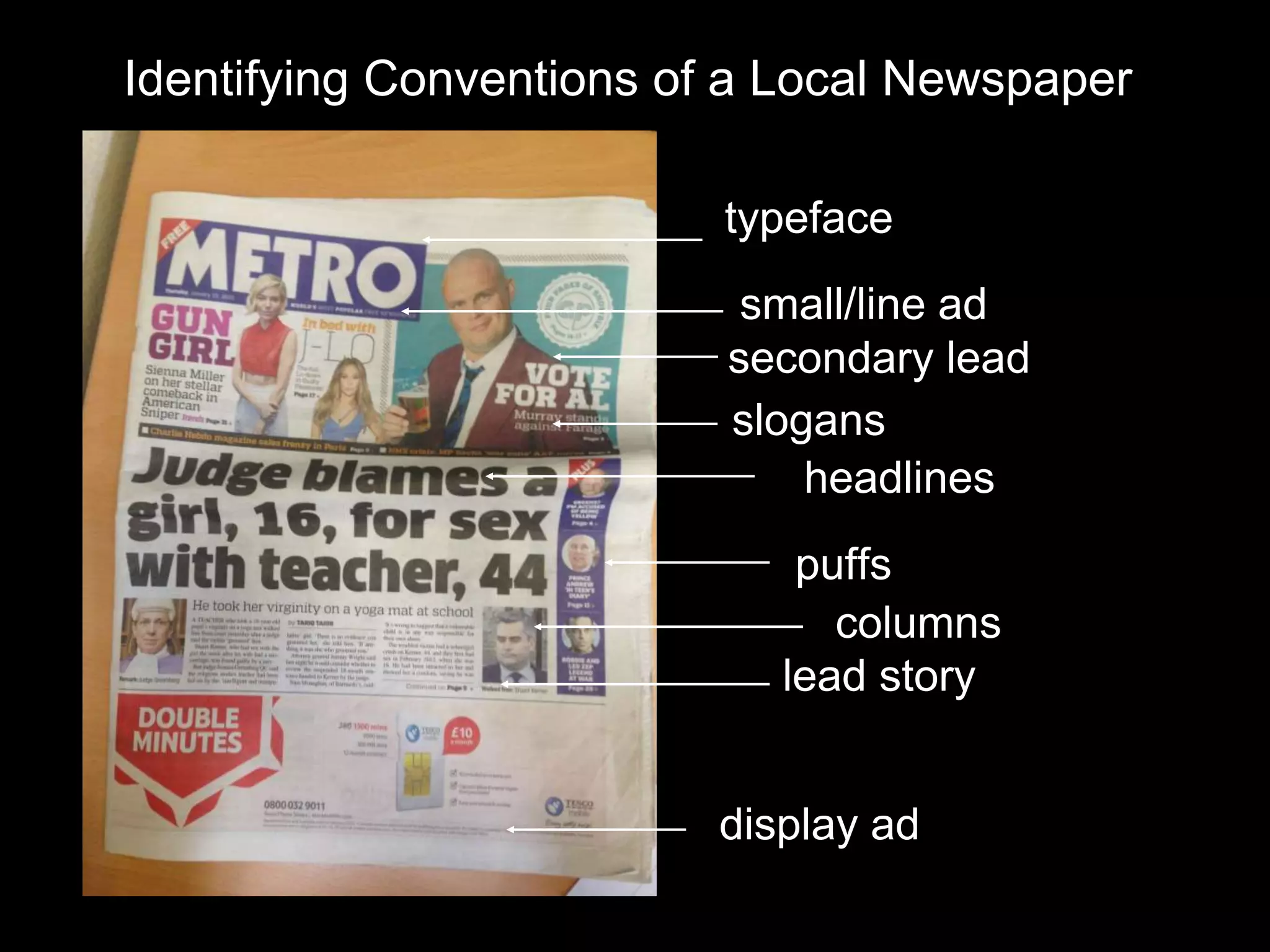 Newspaper Analysis | PPTX