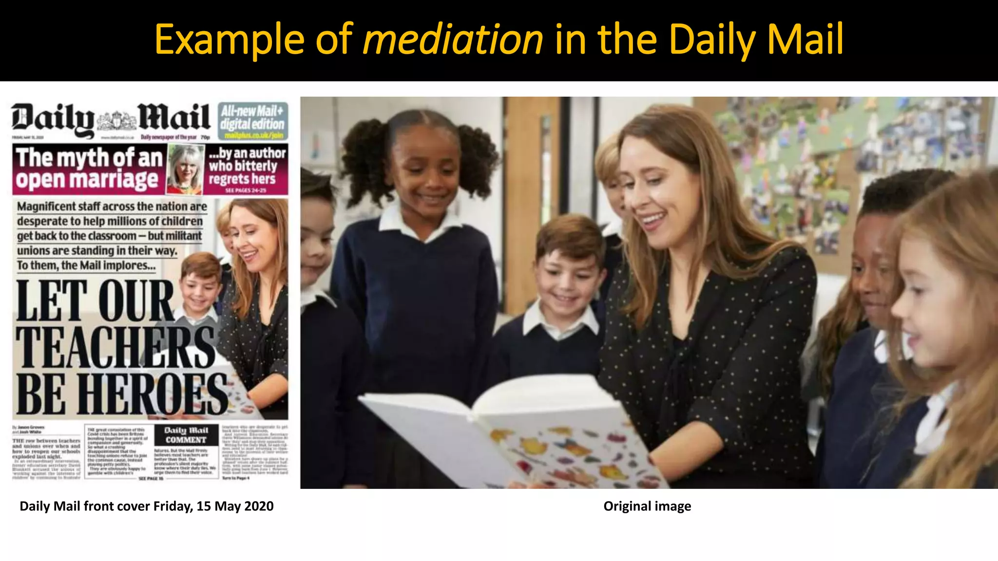 Newspaper analysis task 1_Daily Mail mediation and cognitive disonance.pptx