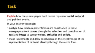 Newspaper analysis task 3 | PPT