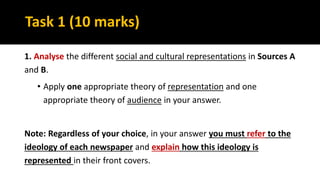 Newspaper analysis task 6 | PPT
