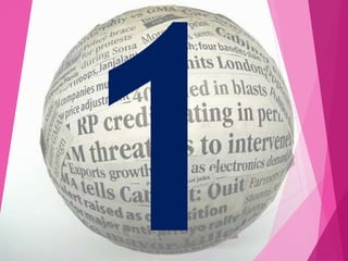 Newspaper and its' parts | PPSX