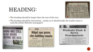 Newspaper article | PPTX