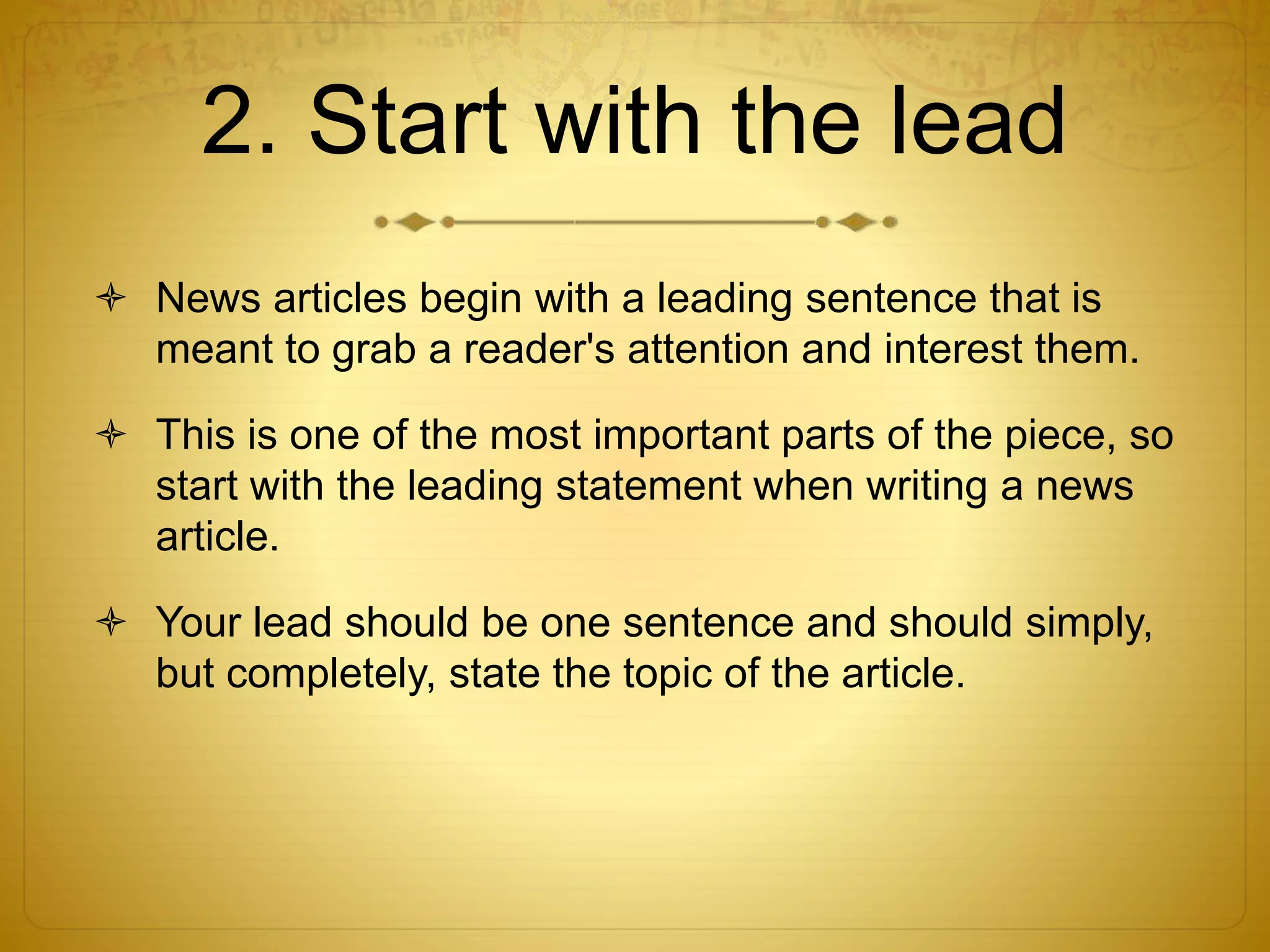 Newspaper Article | PPTX