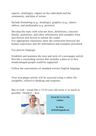 Newspaper Article (Performance Task)SummativeExpository Ess.docx