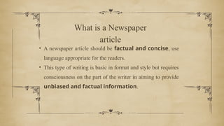 Newspaper article presentation- Purav.pptx