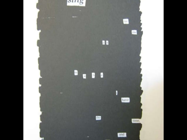 Newspaper Blackout Examples | PPTX