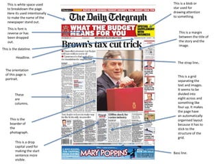 Newspaper breakdown | PPTX