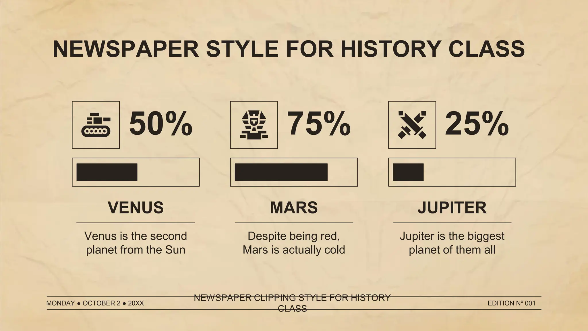 Newspaper Clipping Style for History Class Infographics by Slidesgo.pptx