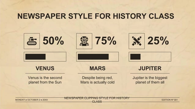 Newspaper Clipping Style for History Class Infographics by Slidesgo.pptx