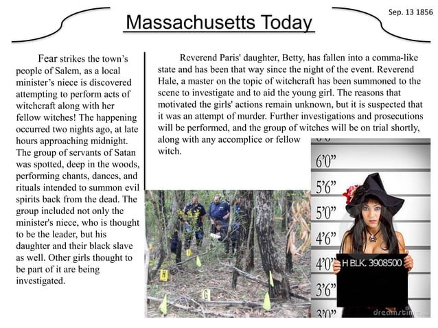 The crucible creative project | PPT