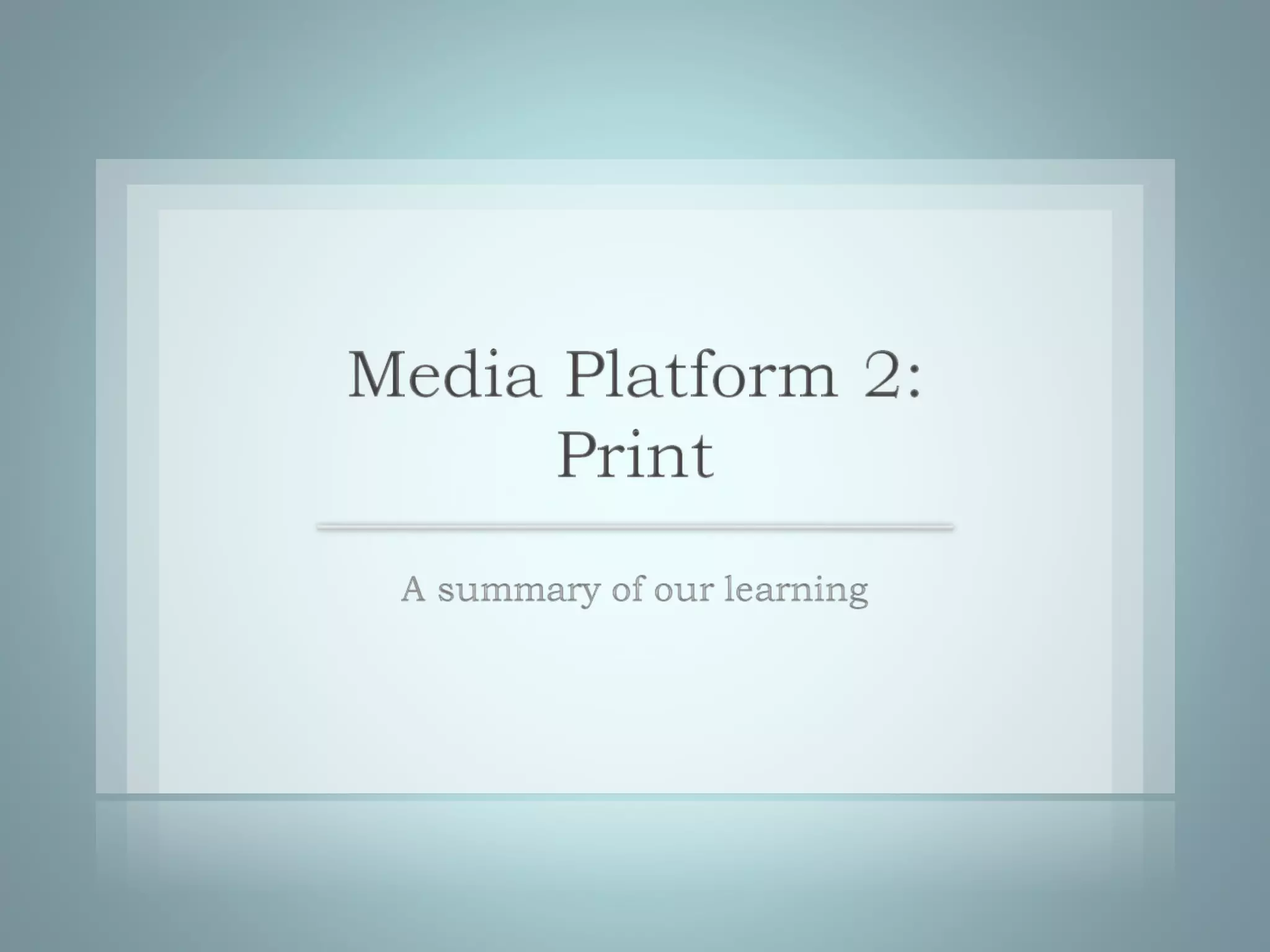Newspaper details | PPT