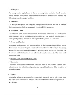 Newspaper distribution | PDF
