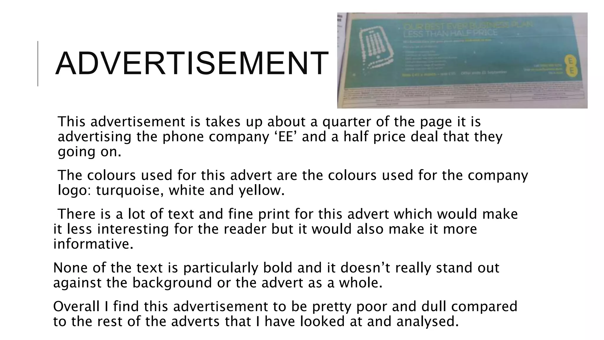 Newspaper double page spreads & advertisements | PPTX