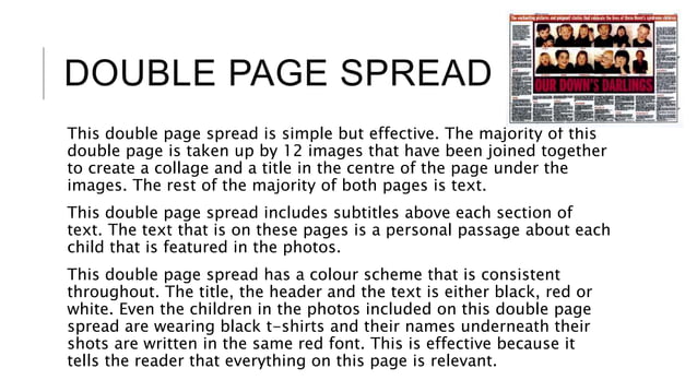 Newspaper double page spreads & advertisements | PPTX