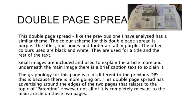 Newspaper double page spreads & advertisements | PPTX