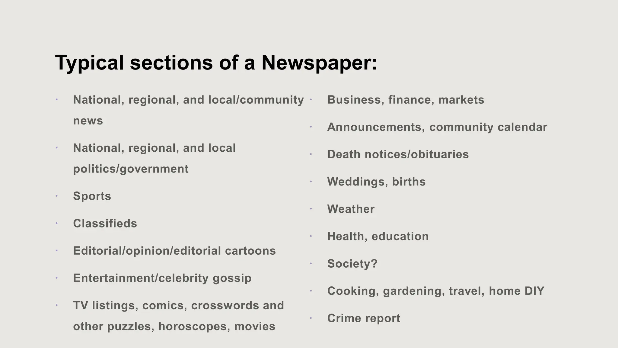The Best OF NEWSPAPER ELEMENTS Slides.pptx