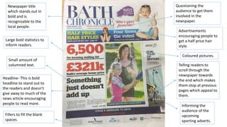 Newspaper features | PPTX | Desktop Publishing | Computer Software and ...