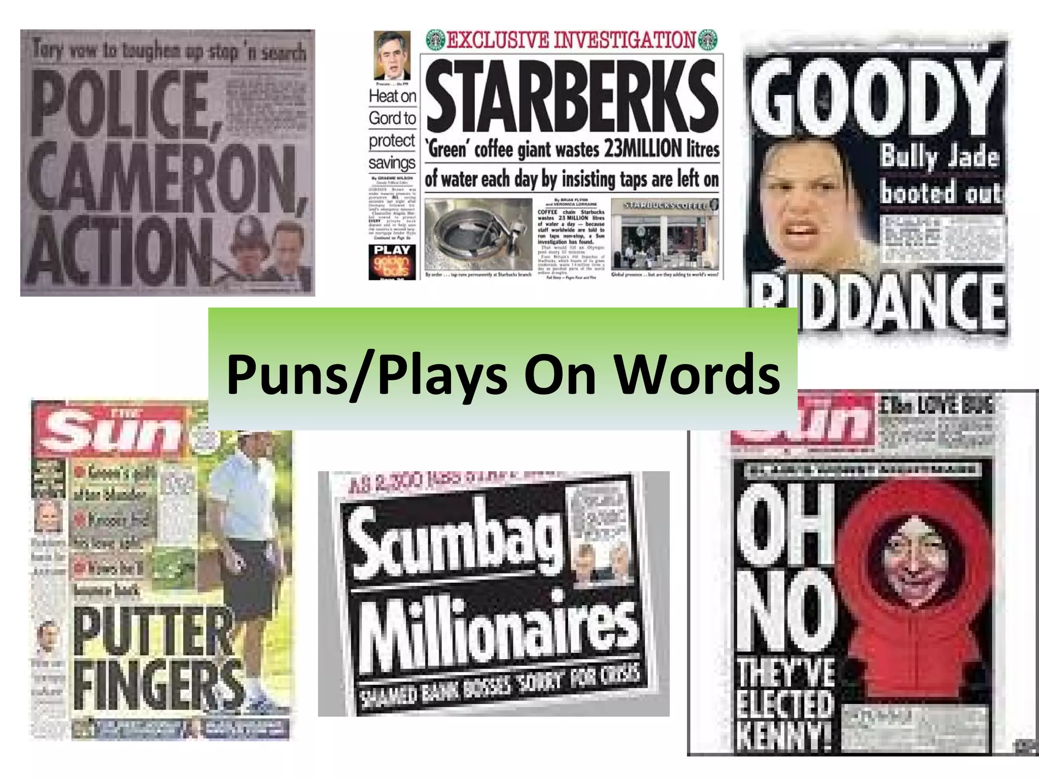 Newspaper headlines and leads | PPT