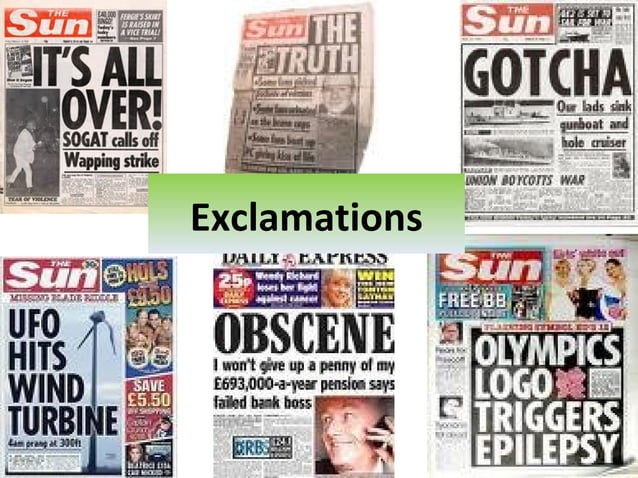 Newspaper headlines and leads | PPT