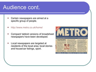 Newspaper history pp | PPT
