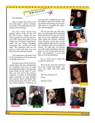 4th NSC - Newspaper 1 | PDF