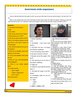 4th NSC - Newspaper 1 | PDF