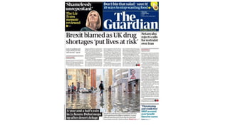 codes and conventions of the guardian newspaper | PPT