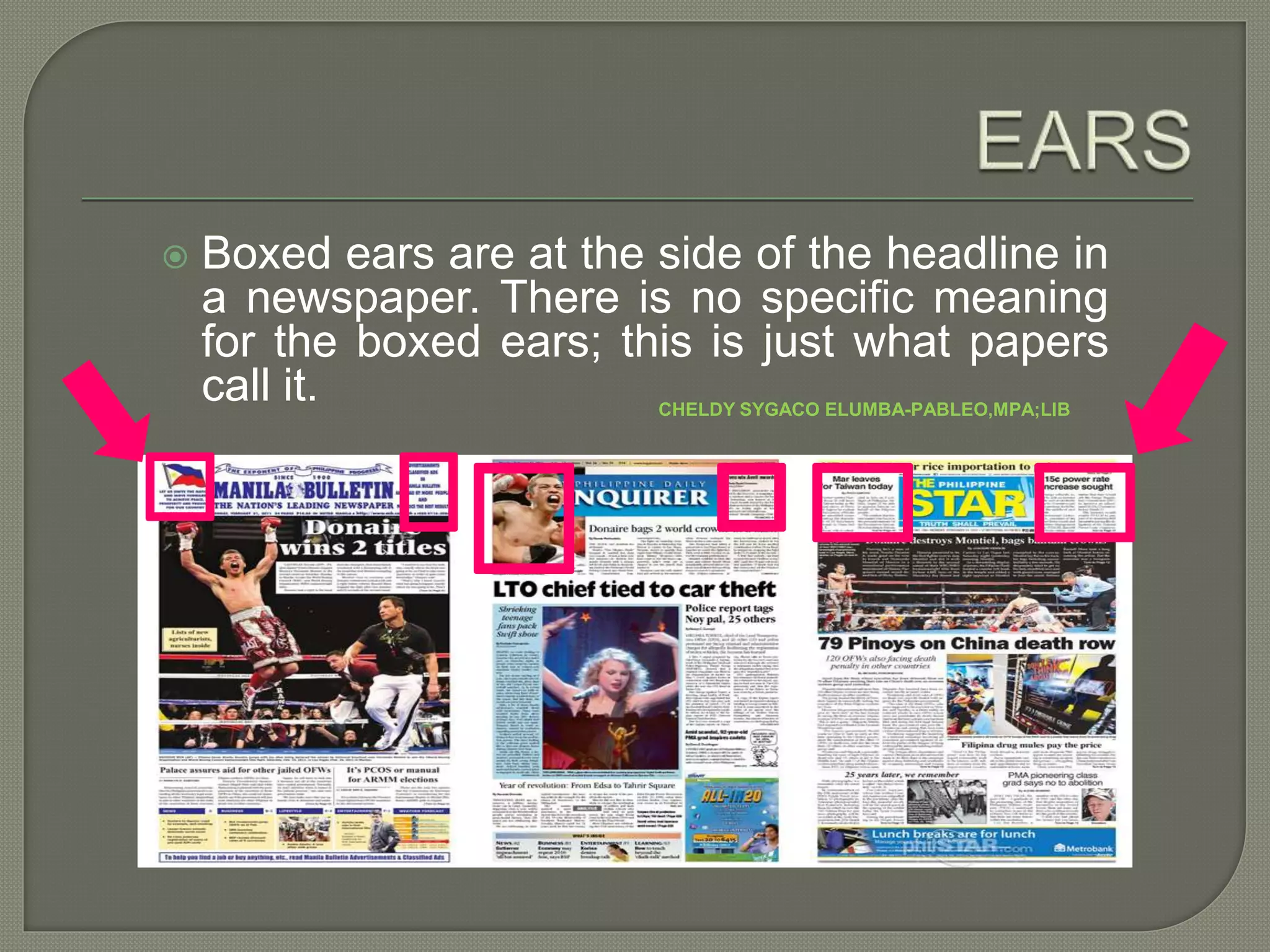 Newspaper layout | PPTX