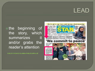 Newspaper layout | PPTX