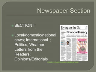 Newspaper layout | PPTX