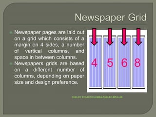 Newspaper layout | PPTX