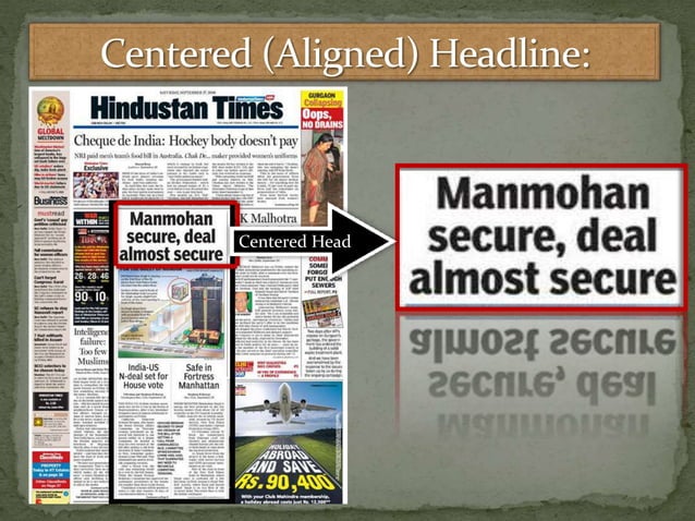 Newspaper layout analysis | PPSX