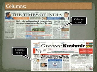 Newspaper layout analysis | PPT